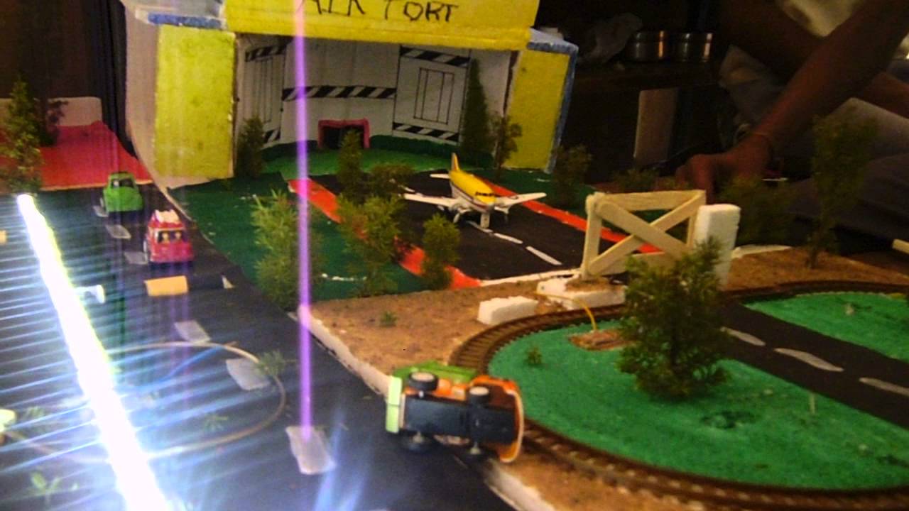 WORKING MODEL OF SMART CITY. - YouTube