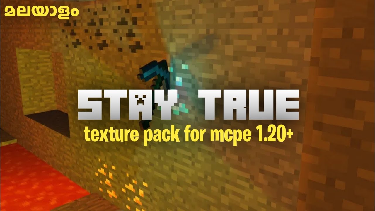 STAY TRUE Texture Pack for MCPE 1.20+ || Minecraft pocket edition ...