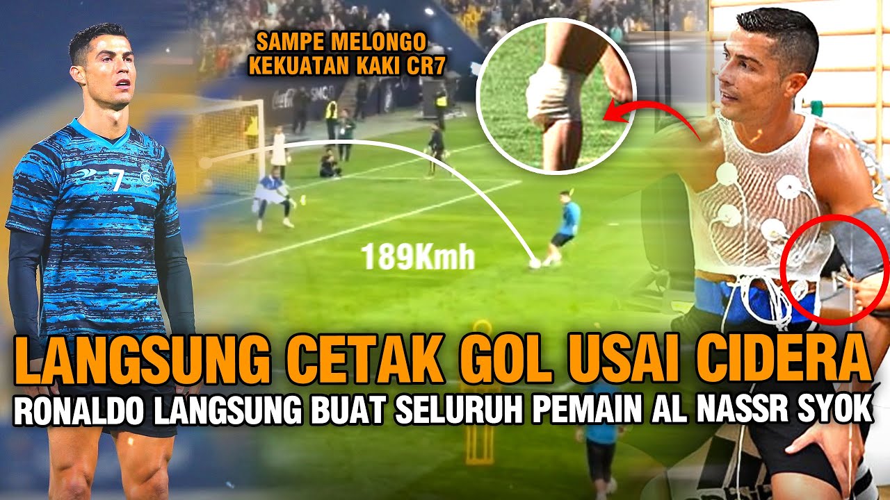 INI GOAT SEBENARNYA LANGSUNG PAMER GOL USAI CIDERA, Gilanya Ronaldo ...