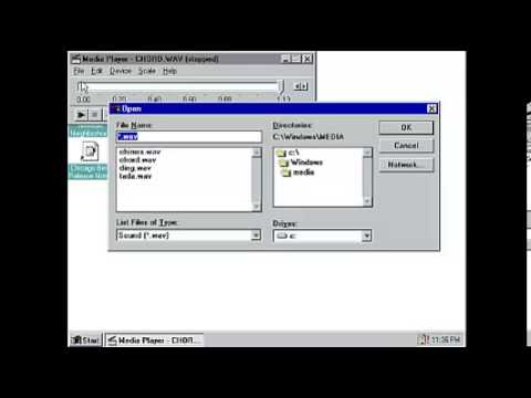 Microsoft Windows Chicago (95 Beta 1 Release) - All 4 Sounds (May 1994 ...