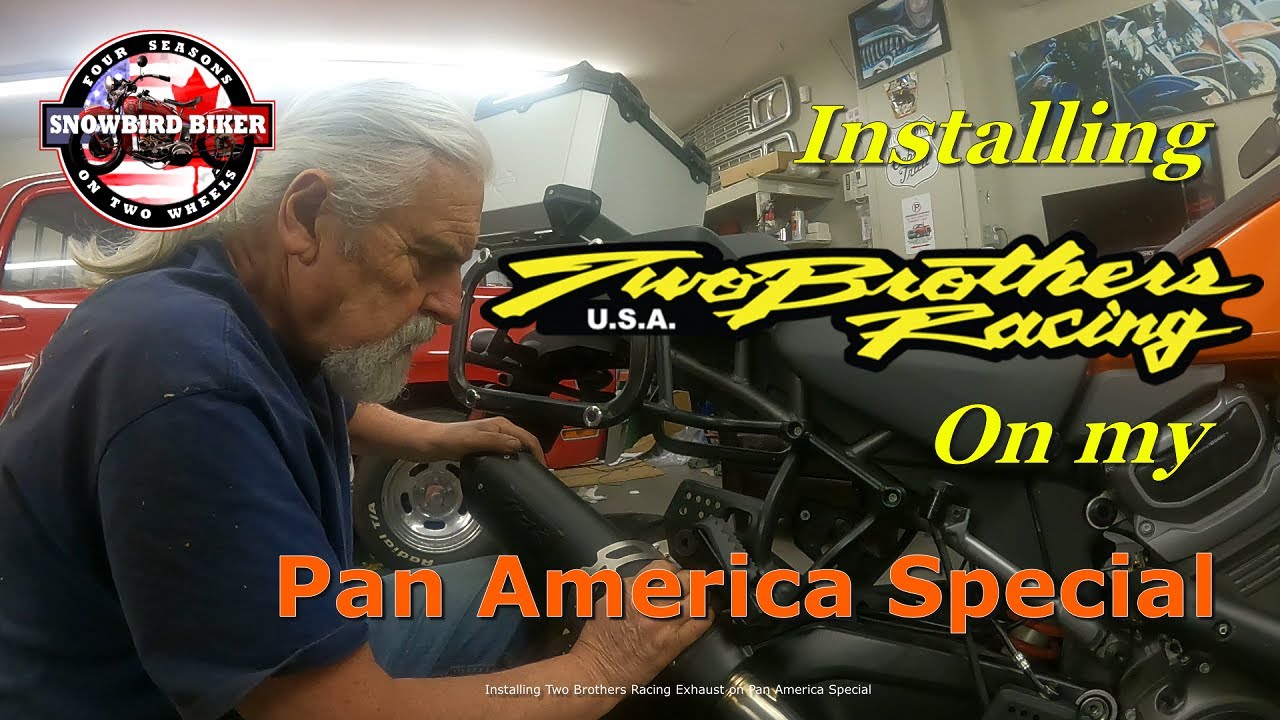 Two Brothers Racing exhaust install. - YouTube