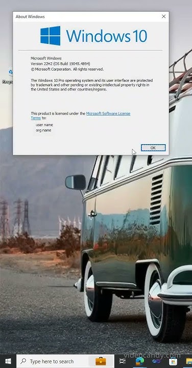 How To Check Your Windows Version Fast! - Youtube