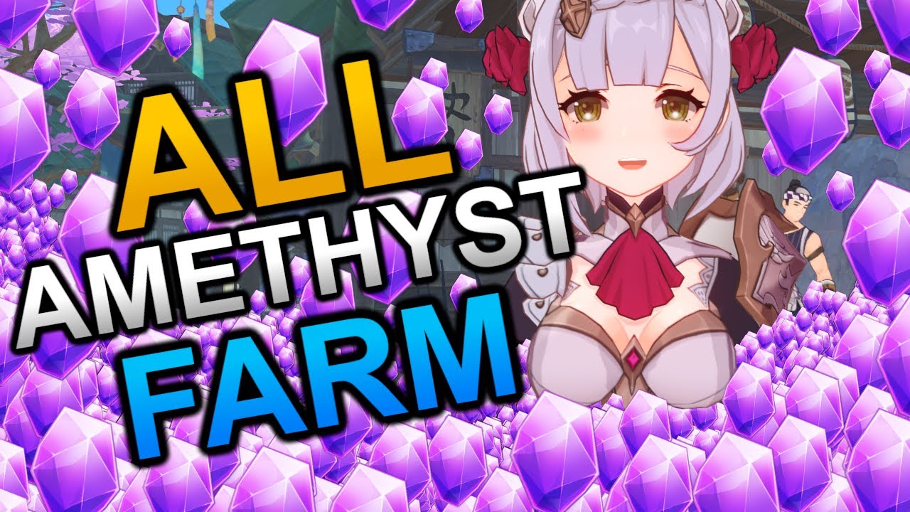 ALL Amethyst Routes Build YOUR Best Farm Routine - YouTube