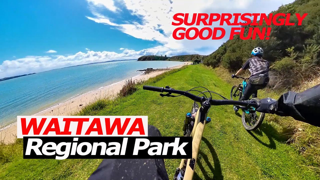 Mountain Biking at Waitawa Regional Park - YouTube