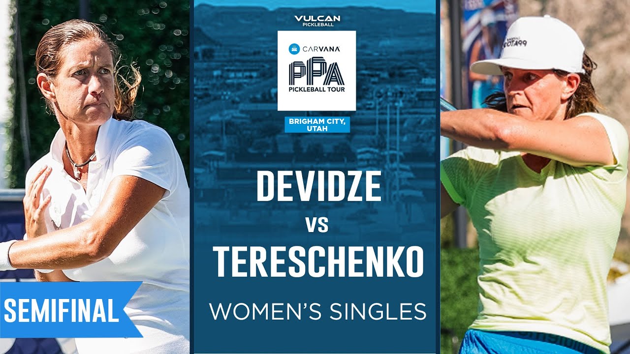 Devidze vs Tereschenko in the Women's Singles Semifinals at TOC! - YouTube