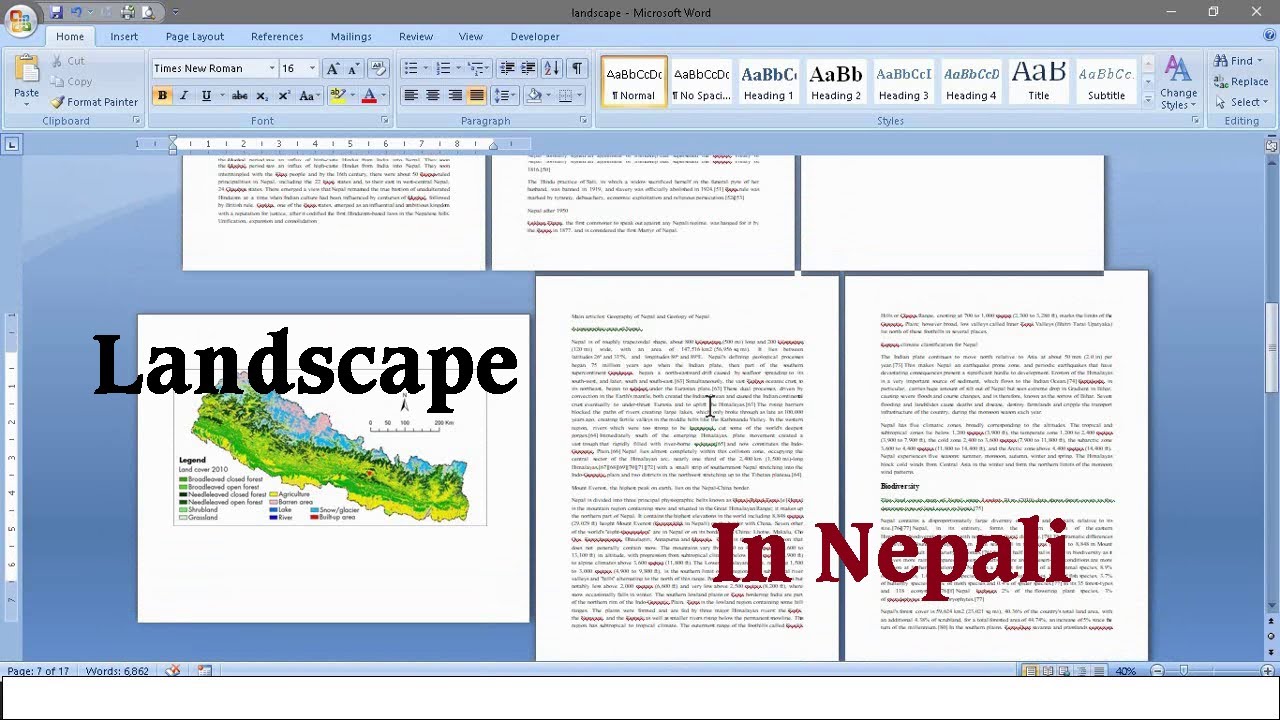 How To Make A Particular Page Landscape YouTube How To Make A Particular Page Landscape YouTube