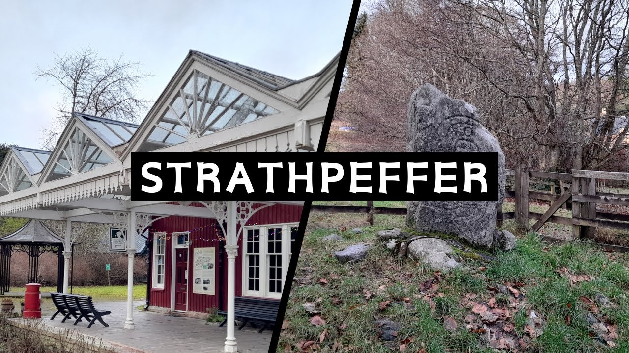 STRATHPEFFER - The Victorian Spa Town in the SCOTTISH HIGHLANDS ...