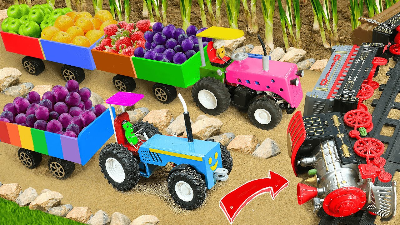 Top diy tractor making mini Transporting Gasoline| tractor making mini ...