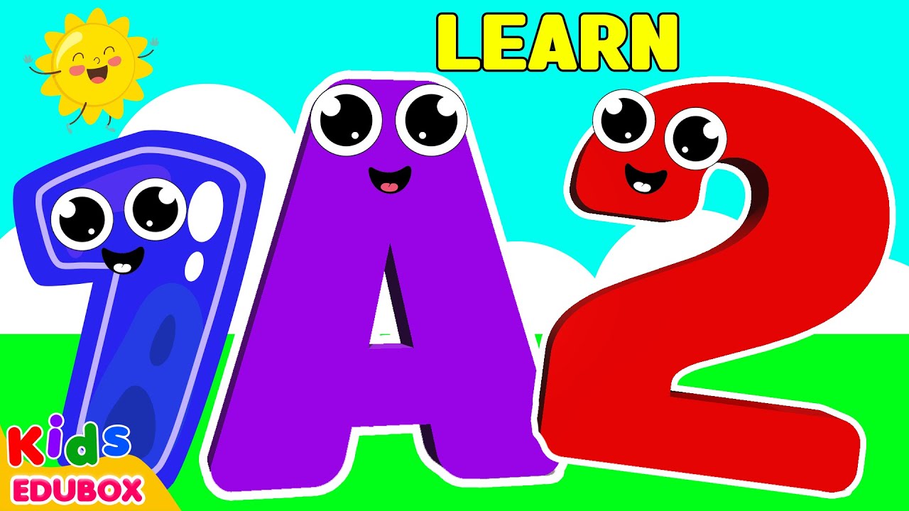 ABC, 123 & Shapes Learning Videos Toddlers | Nursery Rhymes & Kids ...