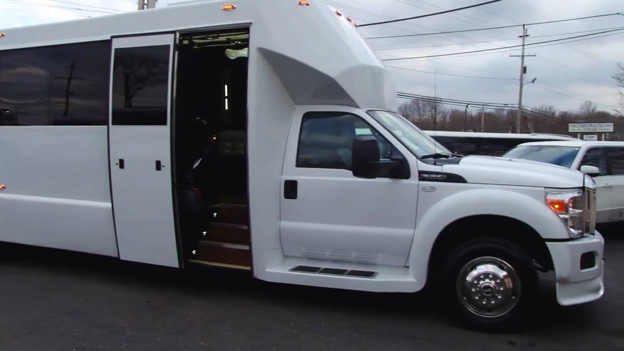 First Class Limo NJ - The 24 Passenger Limo Party Bus - YouTube