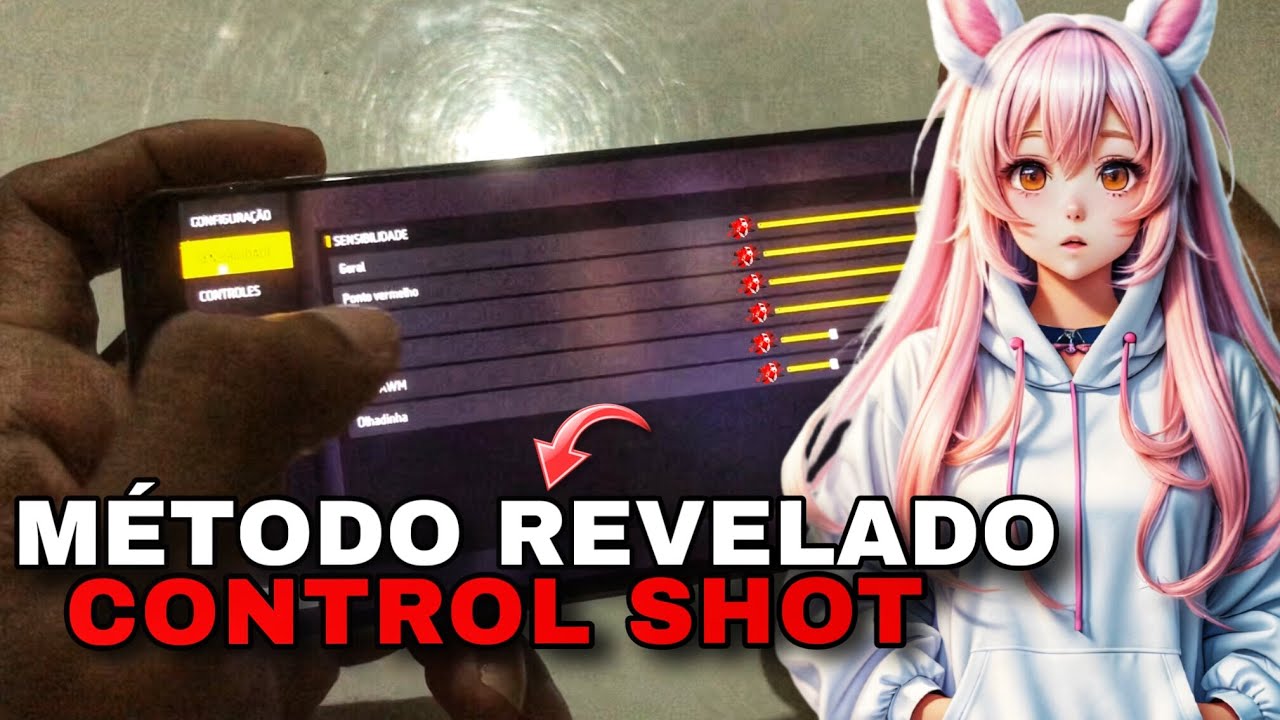 MÉTODO REVELADO 👑 COMO FAZER O MÉTODO CONTROL SHOT EM QUALQUER CELULAR ...