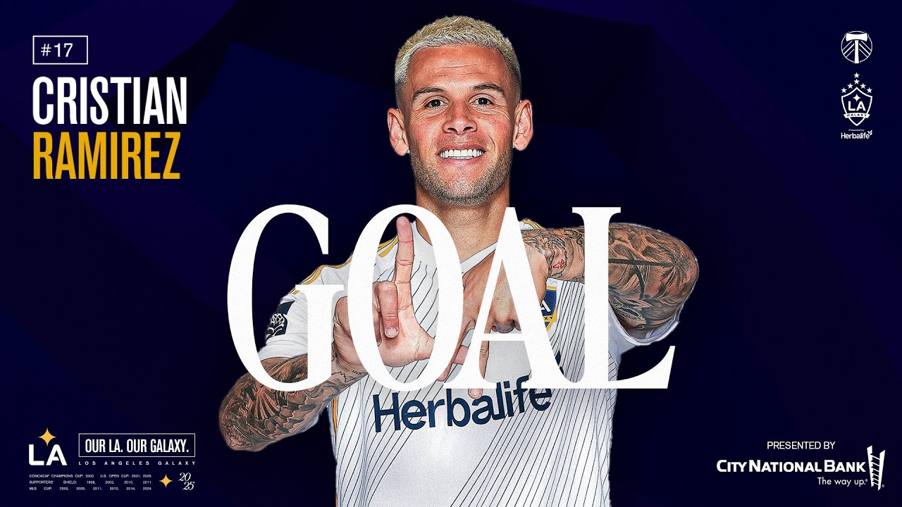 GOAL: Christian Ramirez Levels it vs. Portland Timbers with his First ...