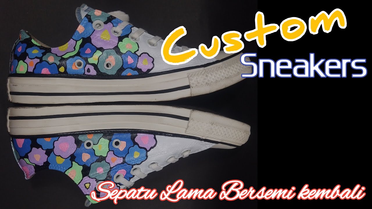 Membersihkan sepatu converse hingga di repaint sendiri | Tips&Trik ...