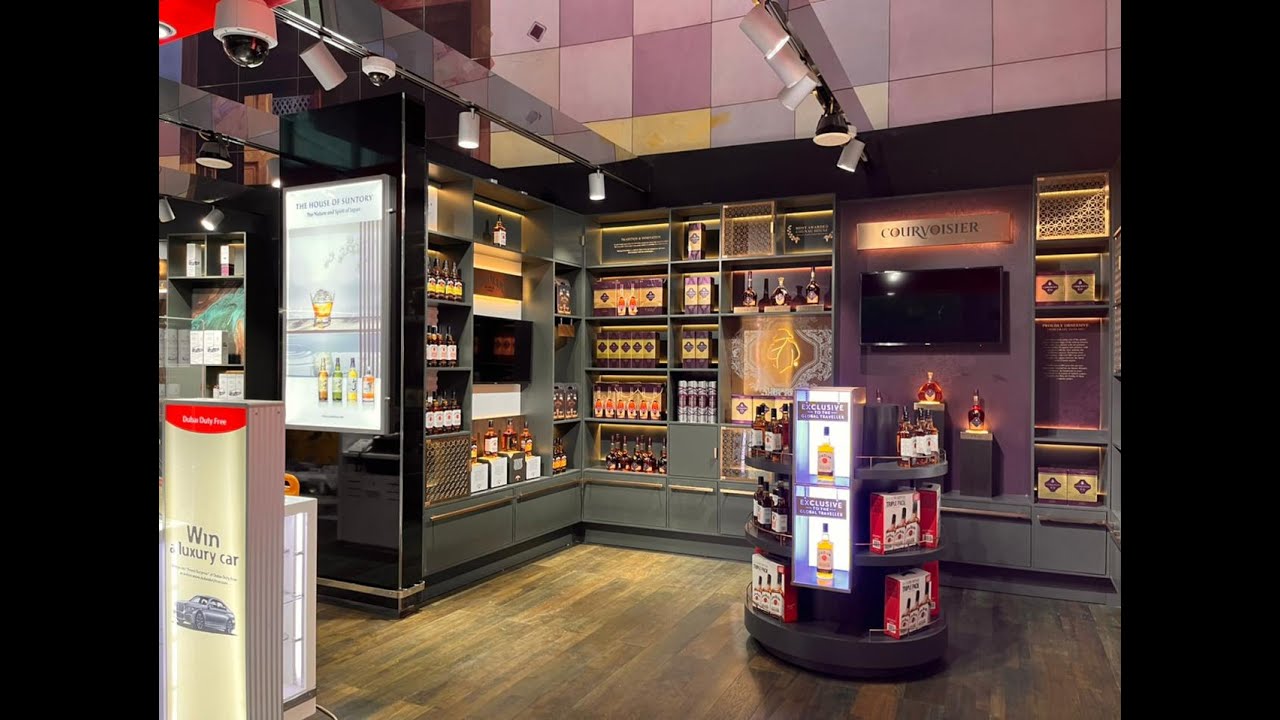 Duty Free Store - Design And production - YouTube