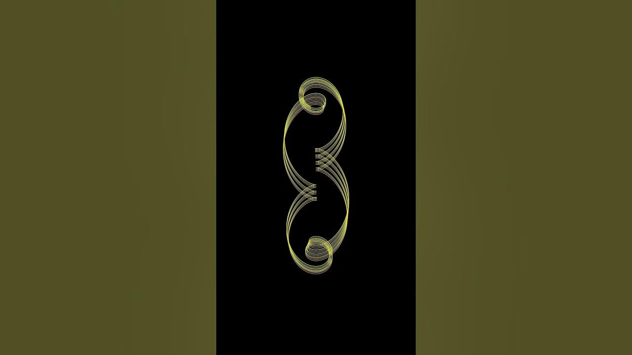 Mesmerizing 3D Spiral Animation | Parametric Math Visualized with Manim ...