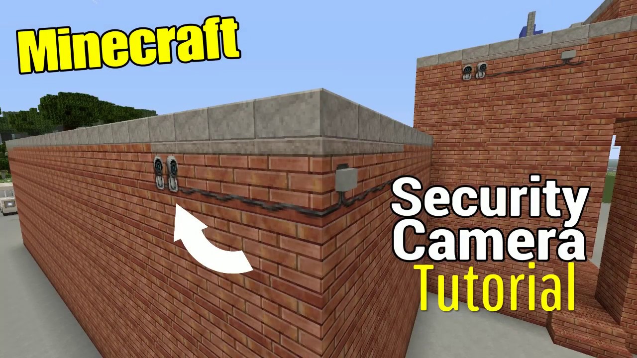 Minecraft Security Camera Tutorial -City Texture - YouTube