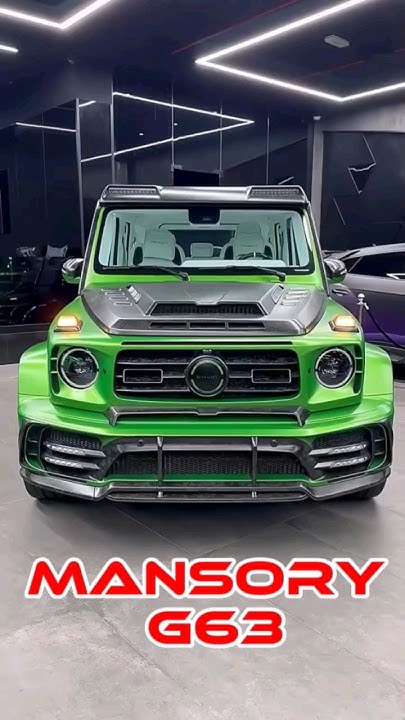 MANSORY g63 #mansory #cars #automobile #g63 - YouTube
