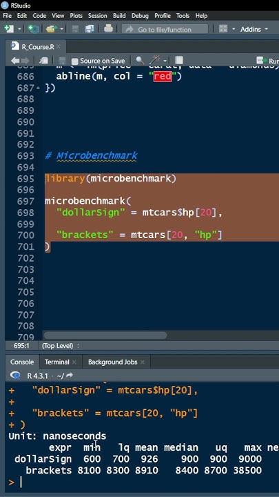 Optimise Code in R like a PRO with Benchmark #coding #rstudio #optimization #tutorial - YouTube