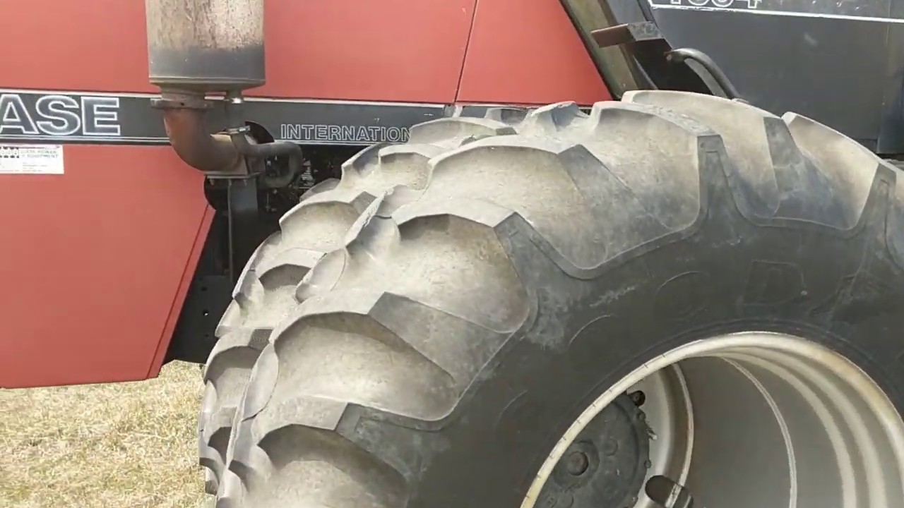 1987 Case 4694 4WD - YouTube