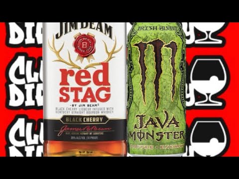 (21+ Content, Drink Responsibly) Jim Beam Red Stag x Monster Java Irish ...