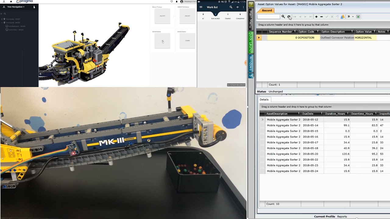 On Key Integration Lego Demonstration - YouTube