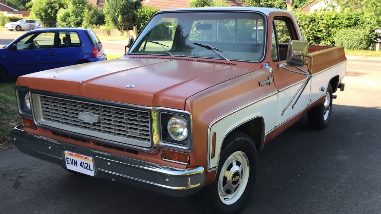 1973 Chevrolet C20 Camper Special 454 - YouTube
