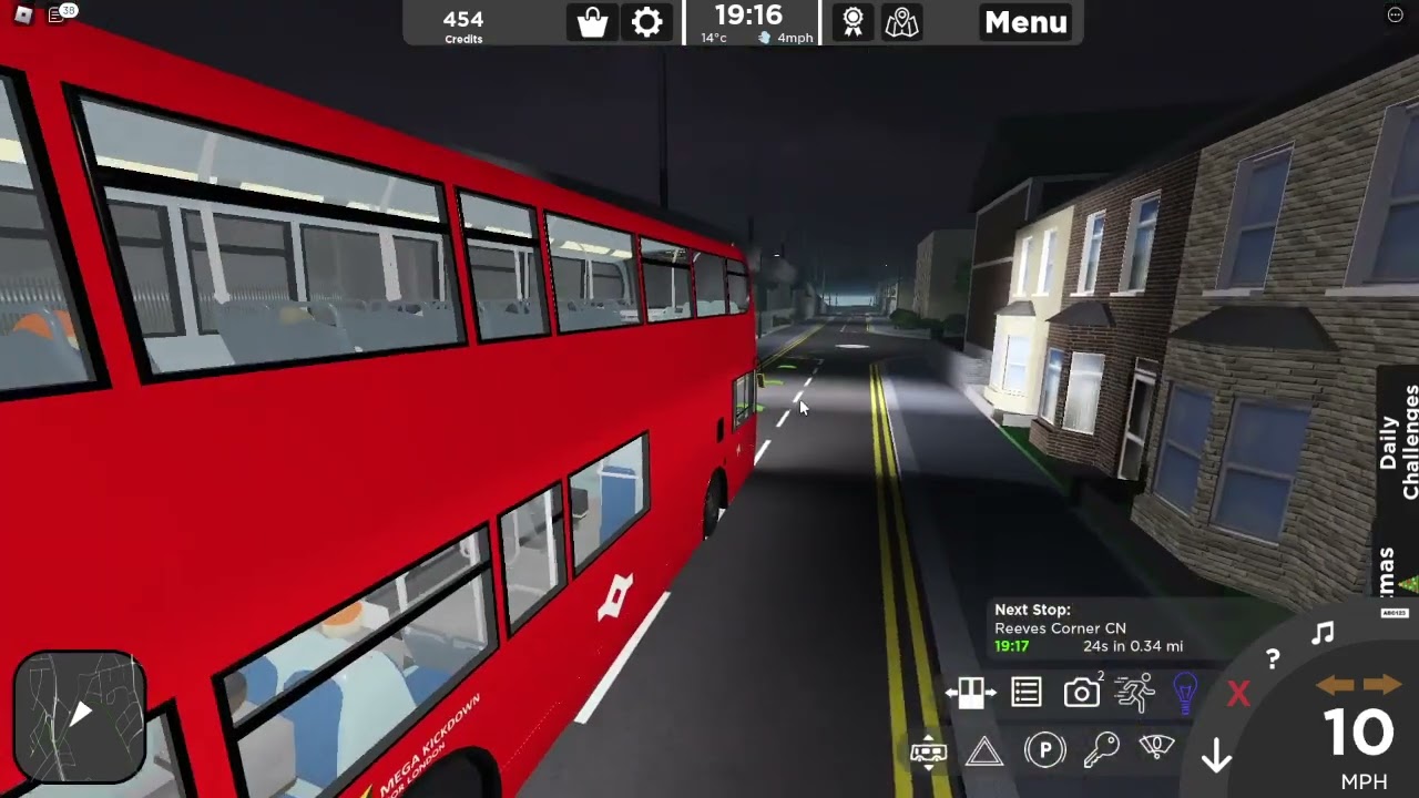 Roblox Croydon: The London Transport Game Enviro 400 455 Waddon Marsh ...