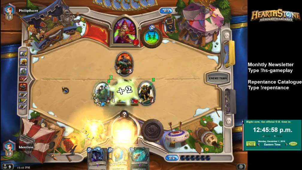HS-R18 07Dec2015 US- Faceless Secret Pal T8 Win vs. Raptor Rogue - YouTube