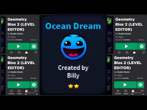 Geometry Blox 2 - Ocean Dreams - YouTube