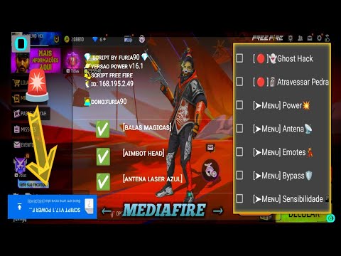 Script Hack FREE FIRE | Auto headshot, Aimbot, Wallhack, Speed hack ...