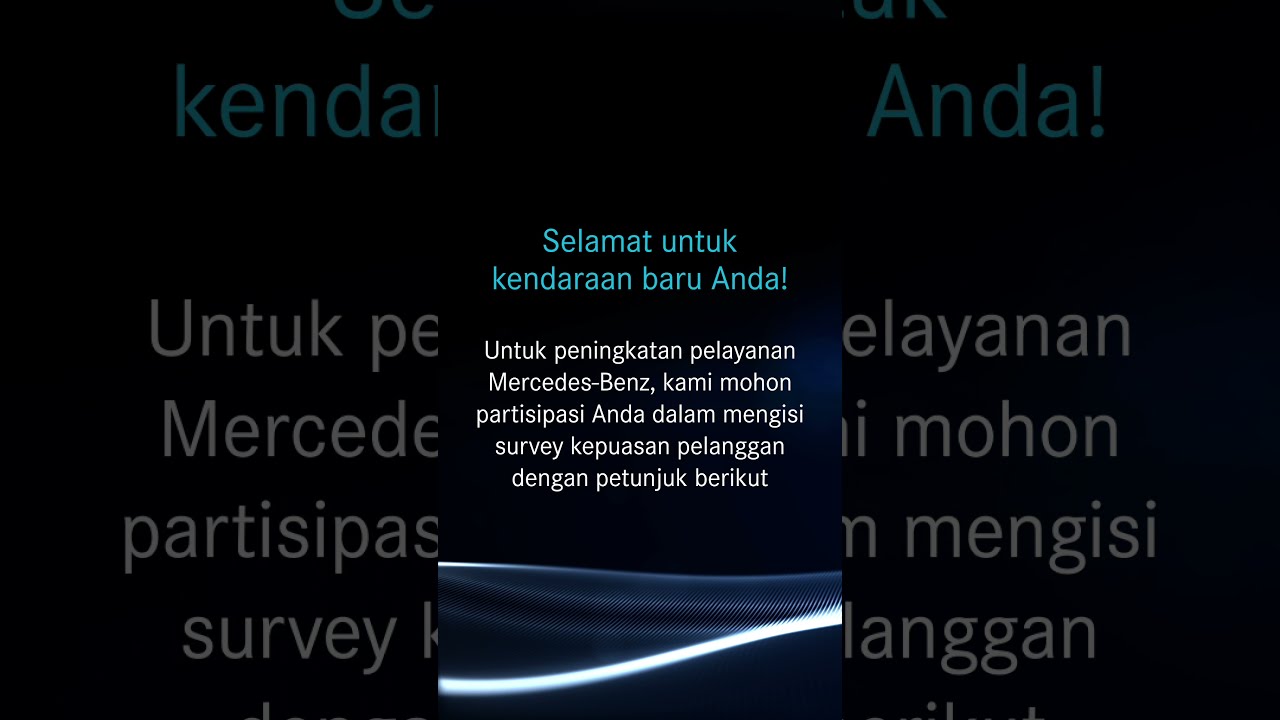 Tutorial Mercedes-Benz Customer Experience Survey - Email - YouTube