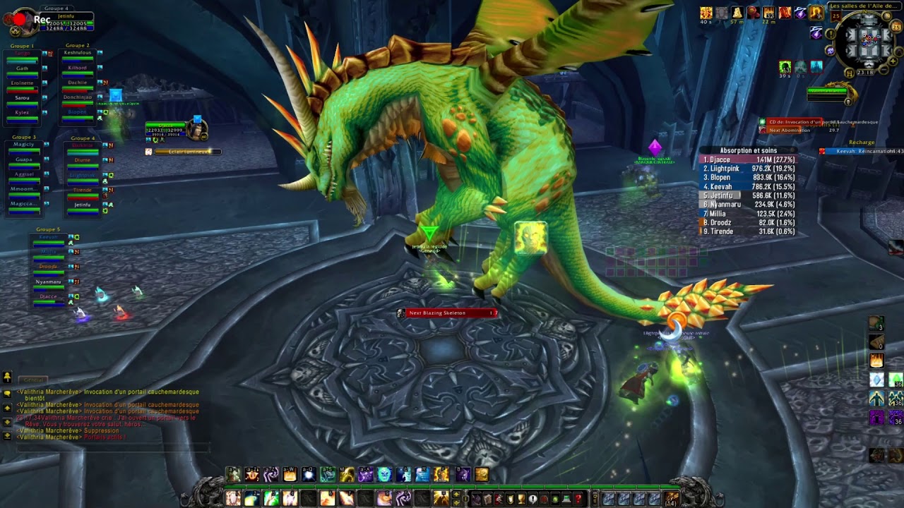 Valithria Dreamwalker 25 NM- Discpline priest PoV/Paragon Servers - YouTube