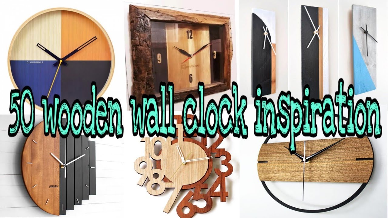 50 DIY Wooden Wall Clock Inspiration YouTube 50-diy-wooden-wall-clock-inspiration-youtube