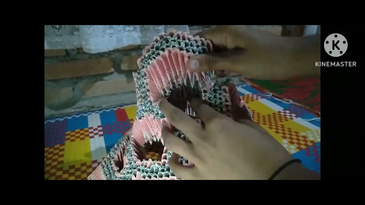 kerajinan dari kertas remi - YouTube