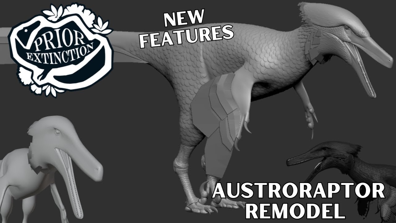 Prior Extinction Update: New Carcharadontosaurus Leaks & A New Austroraptor Remodel - YouTube