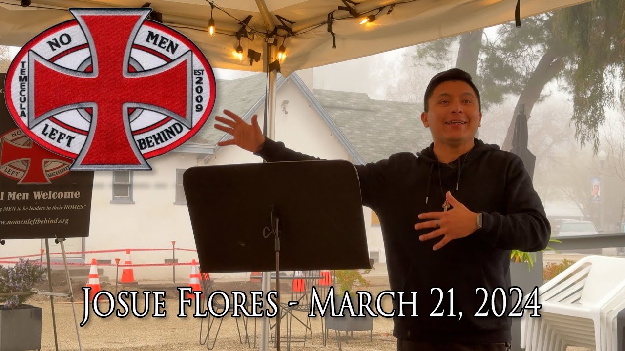 Josue Flores No Men Left Behind Men's Breakfast March 21, 2024 - YouTube