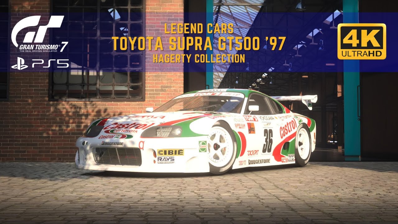 Gran Turismo 7 - Legend Cars - Toyota Supra GT500 '97 - 4K 60fps HDR ...