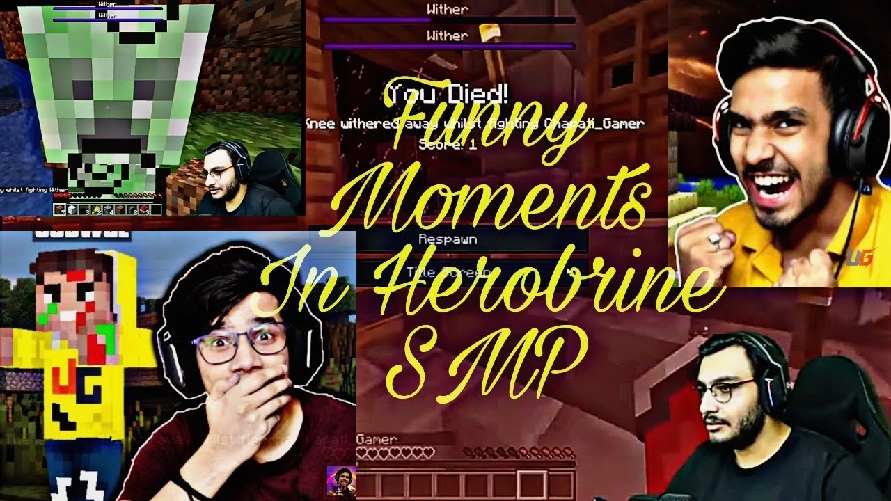 Minecraft:- Rawknee Funny Moments In Herobrine SMP#shorts #shortvideo # ...