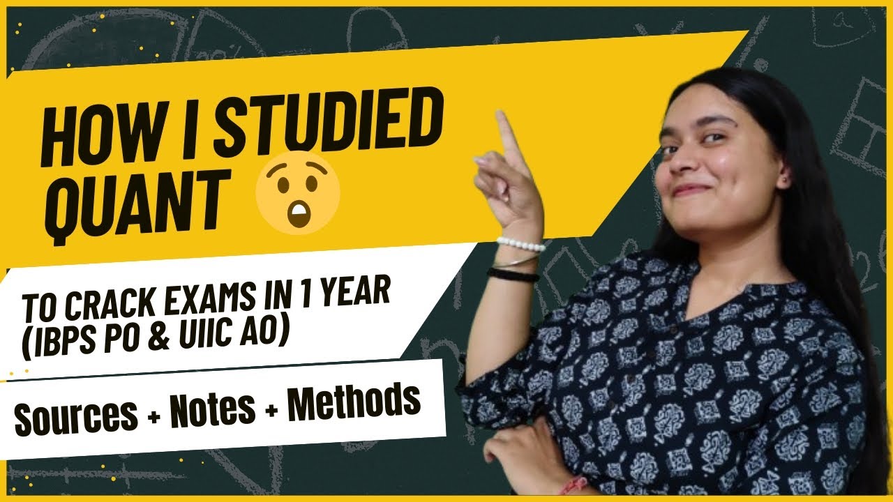 Best strategy to study QUANT🔥for BANKING EXAMS beginners and repeaters ...