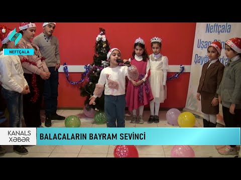 Neftçalada bayram günü balacalar sevindirildi