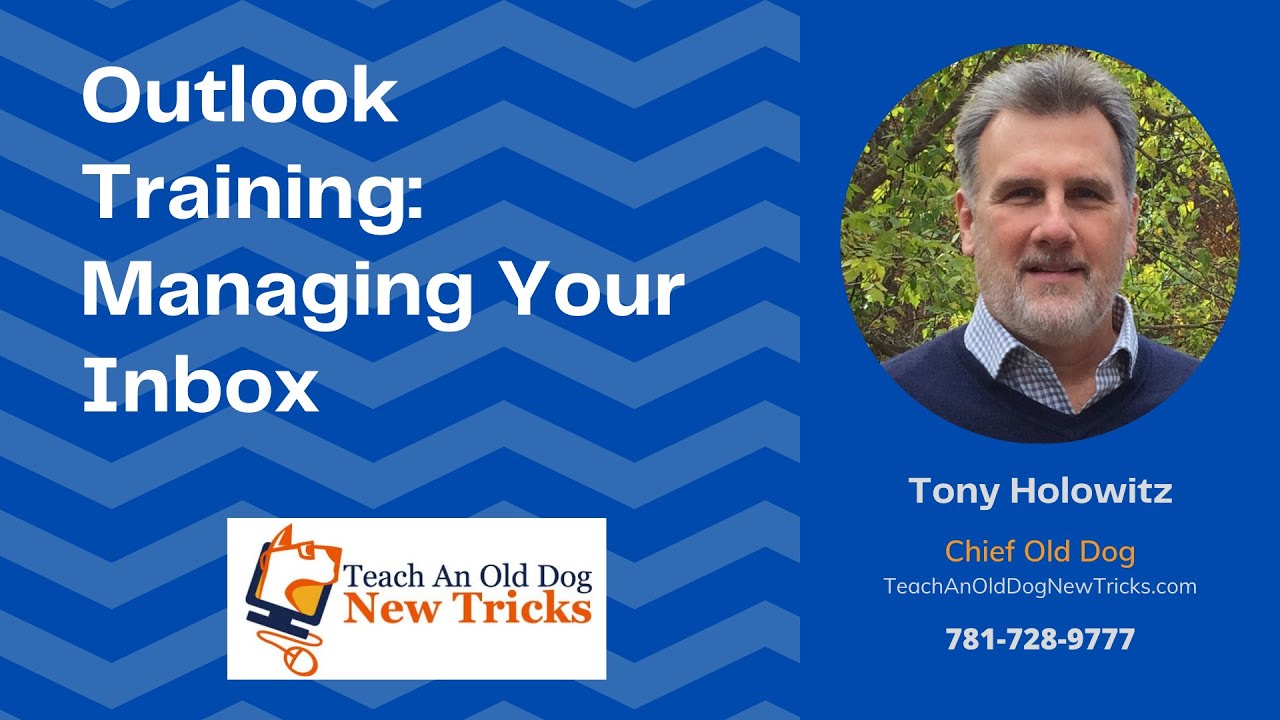 9 - Outlook Training: Managing Your Inbox - YouTube