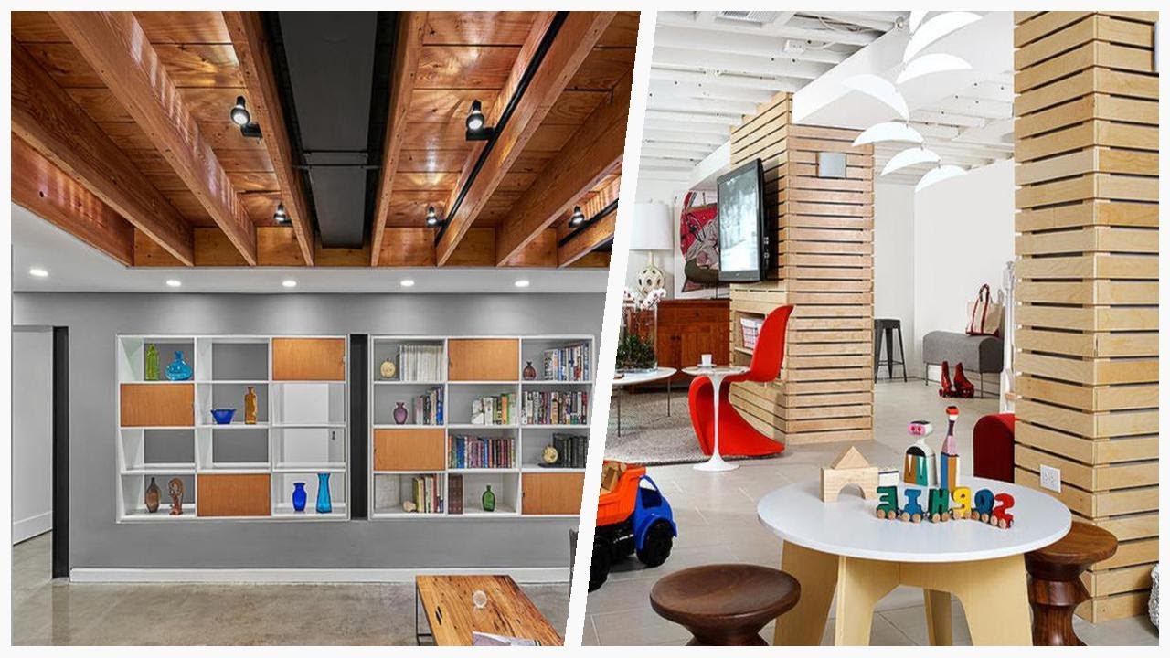 Basement Track Lighting Design Ideas #303 & Photos | Houzz 🔶 - YouTube