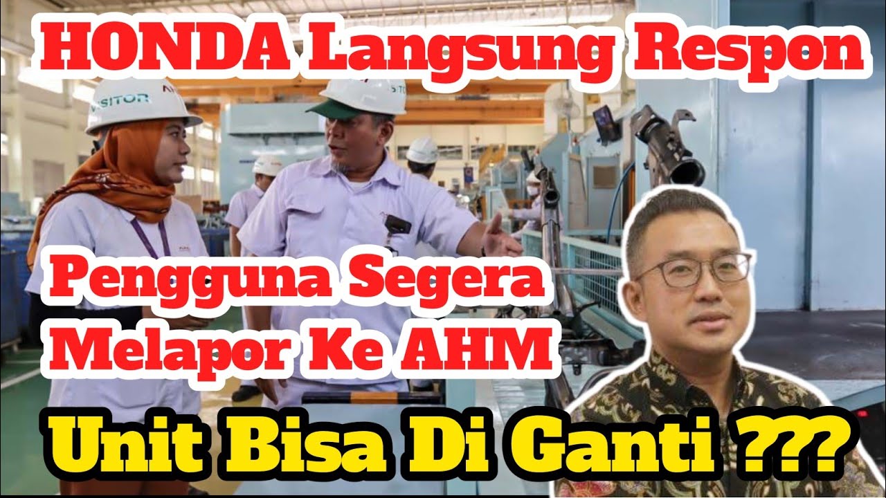Respon Dari AHM Terkait Rangka Motor Honda Kropos Dan Patah #BangBRYAN ...
