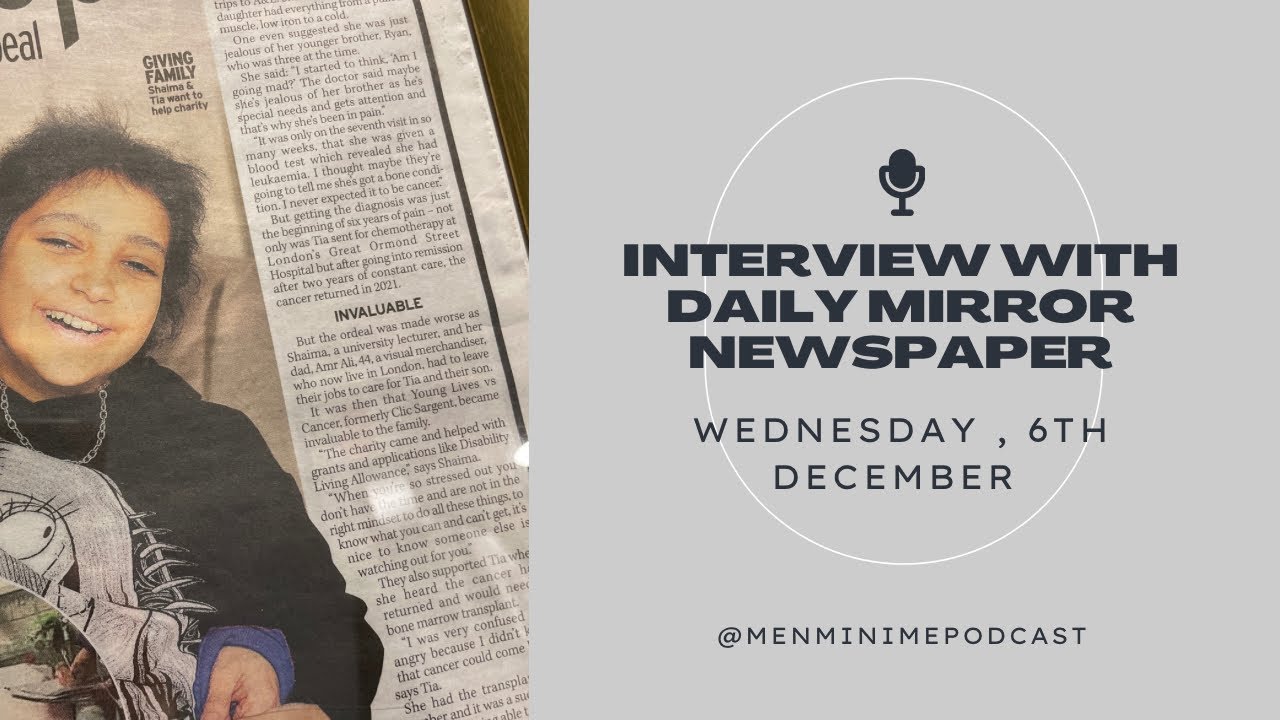 Interview with Daily Mirror Newspaper #interview - YouTube