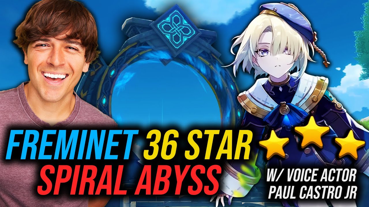 Freminet voice actor 36 Stars Spiral Abyss w/ Freminet! - YouTube