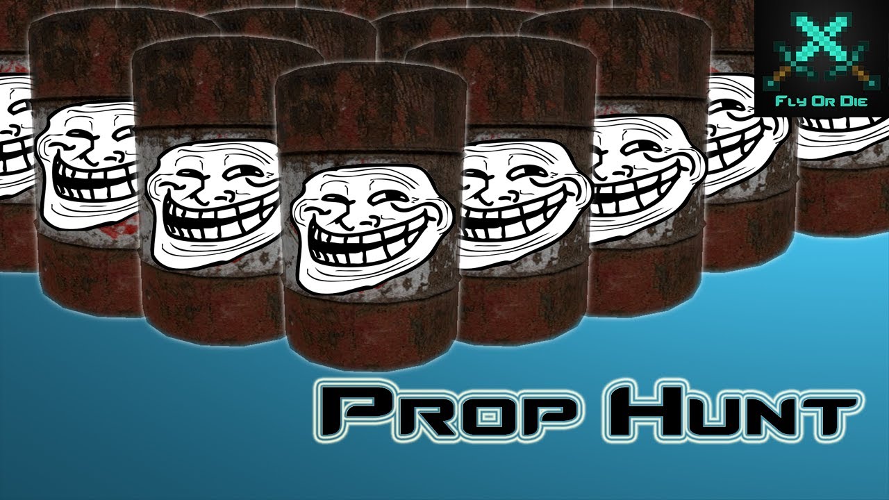GMod: Prop Hunt - When Barrels Attack! - YouTube