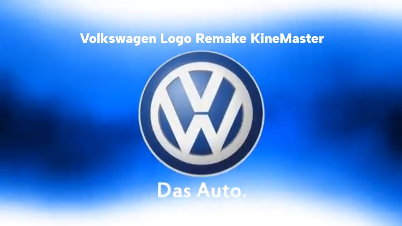 Volkswagen Logo Remake KineMaster - YouTube