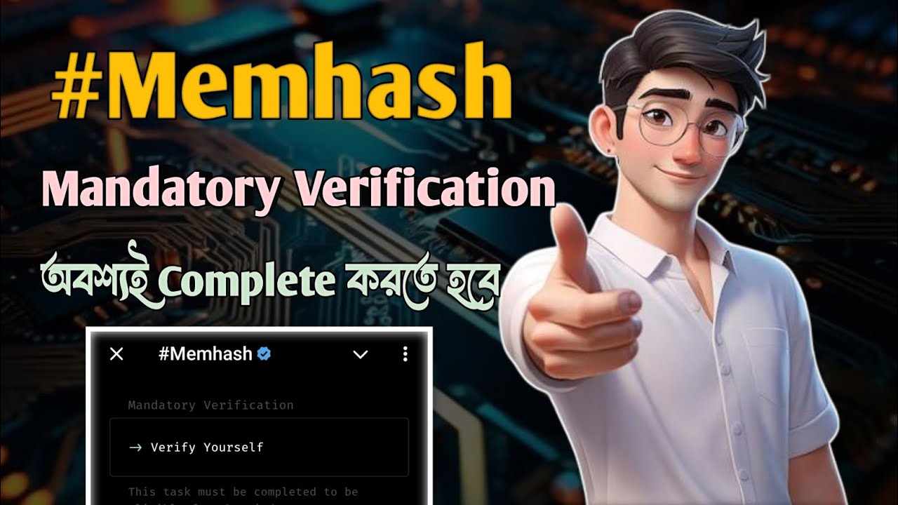 Memhash Mandatory Verification | Memhash Verify Yourselfe | Memhash Airdrop Update | Memhash ...