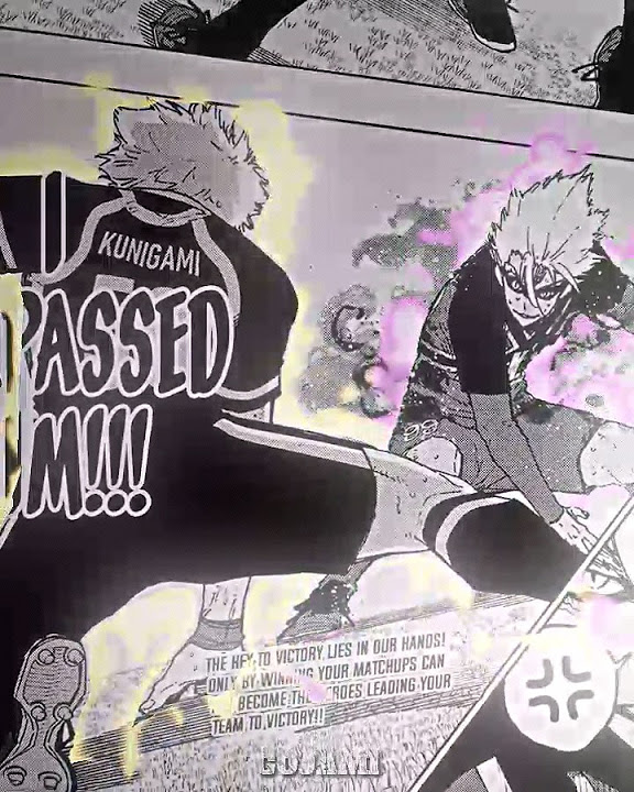 Chapter 254 Blue Lock Manga Edit Kunigami Takes Revenge On Shidou Youtube