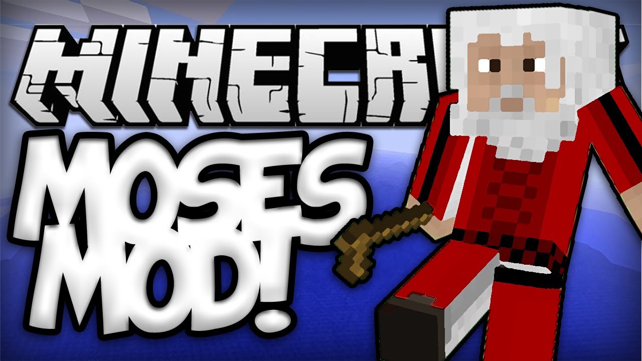 Minecraft Mod Showcase! Moses Mod - SEPARATE WATER! - YouTube
